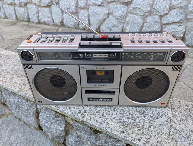 SHARP GF 9090 Boombox Ghettoblaster Vintage Radio EUR 139,00 - PicClick IT