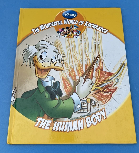 DISNEY'S WONDERFUL WORLD of Knowledge The Human Body $17.95 - PicClick AU