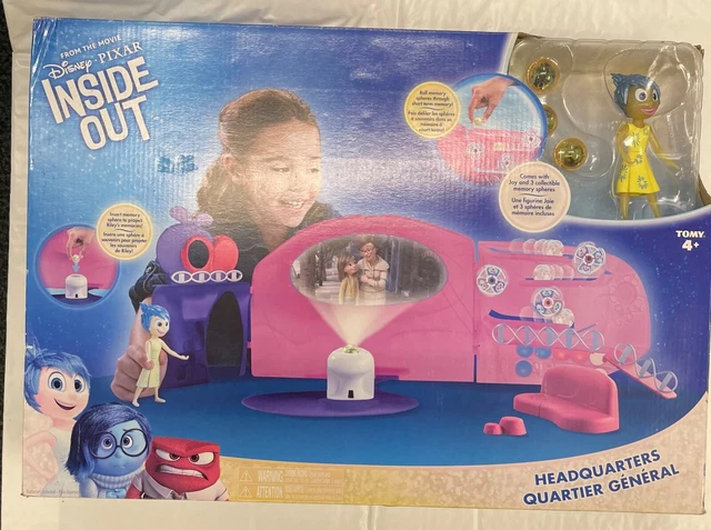 DISNEY PIXAR - Inside Out Headquarters With Joy And 3 Spheres- Brand ...