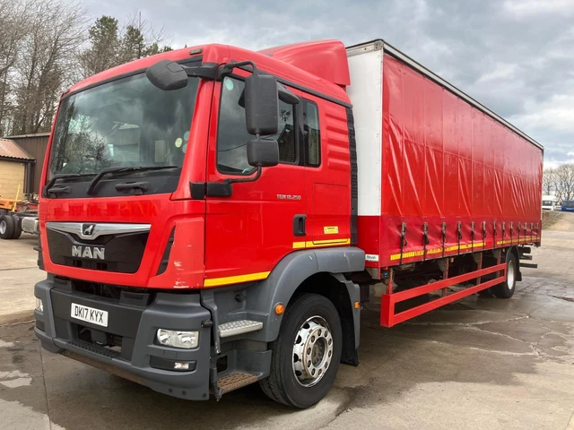 2017 MAN TGM 18.250 18 Ton Curtain Side Truck Euro 6 £6,995.00 ...