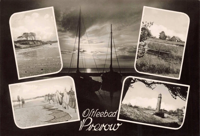 OSTSEEBAD PREROW - Strand, Darß - DDR, Postkarte, gelaufen 1968 EUR 1 ...