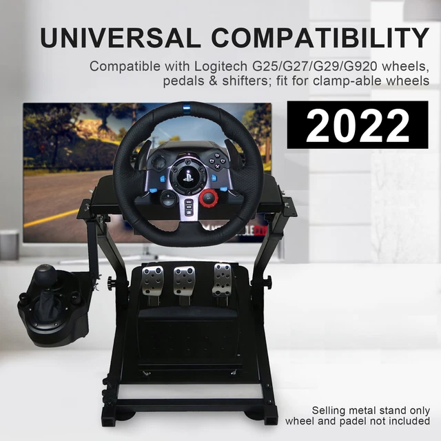 DRIVING RACING COCKPIT Simulator Steering Wheel Stand For Logitech PS4 ...
