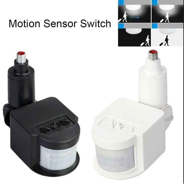 INFRARED SWITCH MOTION Sensor Switch PIR Infrared Detector 180 Degree ...