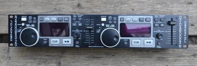 DENON DN-D4500 MK2 Mixer Doppel CD Player Controller MP3 AAC- AIFF- WAV ...