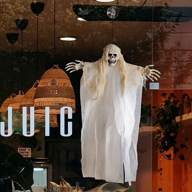 HORROR PROPS TERRIFYING Ghost Face DIY Skull Hanging Ornaments ...