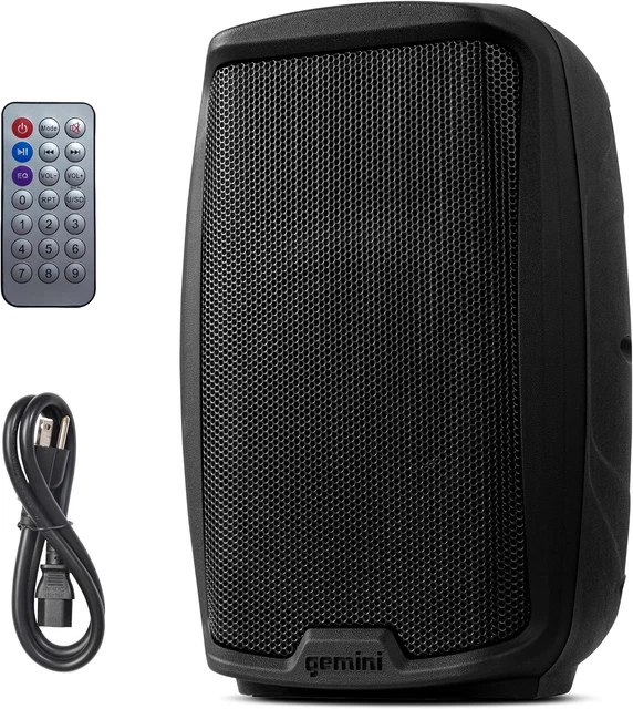 15 INCH POWERED PA Speaker System with Bluetooth (Pair) - 2000W ...