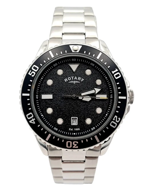 ROTARY MENS DOLPHIN Standard Classic Dive Watch RRP £249 GB00632/04 £ ...