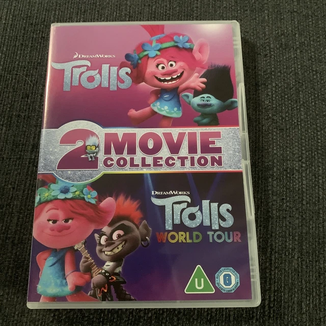 TROLLS AND TROLLS World Tour (2 Movie Collection) (DVD) **NEW** £7.99 ...