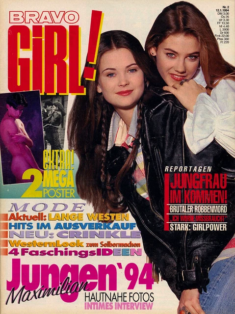 MAGAZINE BRAVO GIRL n° 2 / 12. 1. 1994. EUR 15,00 - PicClick FR