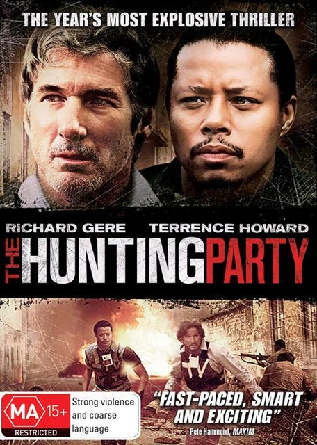 THE HUNTING PARTY DVD, Terrence Howard, James Brolin, Richard Gere R4 Like New $11.25 - PicClick AU