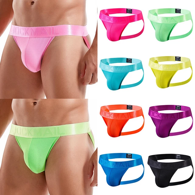 SOUS-VÊTEMENTS SEXY SLIPS T-Back Hommes Jockstrap String G String Sport . EUR 10,73 - PicClick FR