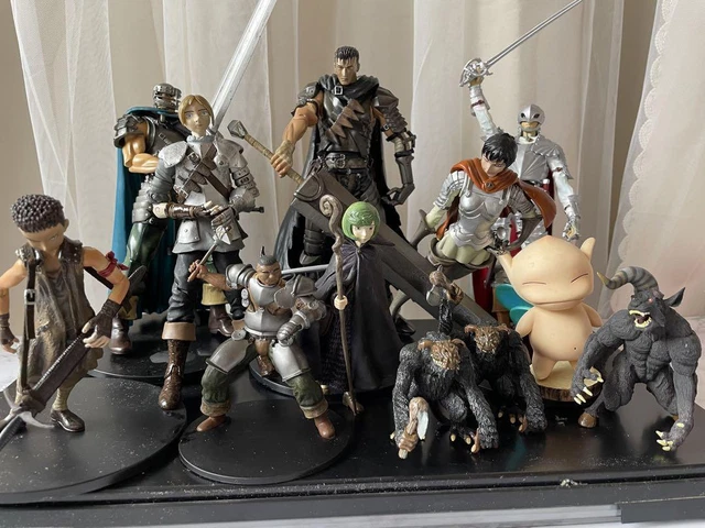 SET CON 12 Berserk Band Of The Hawk quantità Guts Griffith Casca Puck ...