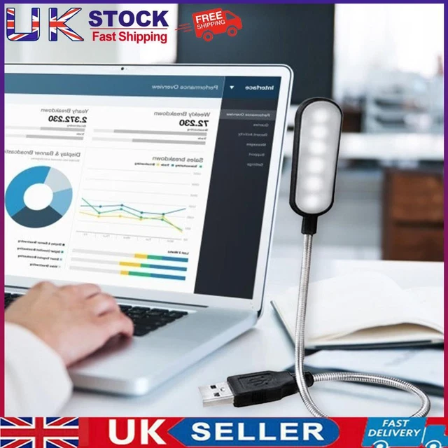 STUDENTS USB POWER LED Book Lights Desk Reading Lamp for Bedroom Study ...