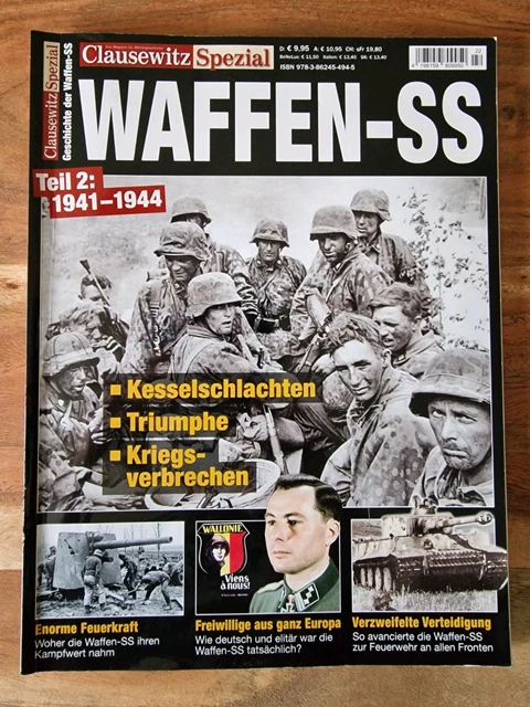 CLAUSEWITZ SPEZIAL - Die Waffen-SS Teil 2 - 1941-1944 EUR 14,90 - PicClick DE