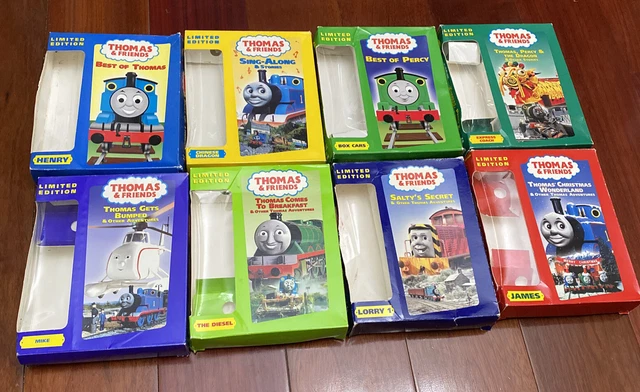THOMAS & FRIENDS VHS Tapes Lot Of (8) Titles From LE Packaging No ...