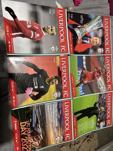 LIVERPOOL FC FOOTBALL programmes 2020/2021 £15.00 - PicClick UK