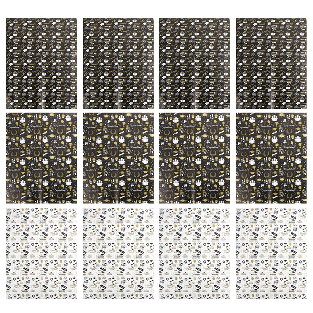 SAISON DES DIPLÔMES 12 feuilles senior année DIY FLORAL ENRAPPORT ...