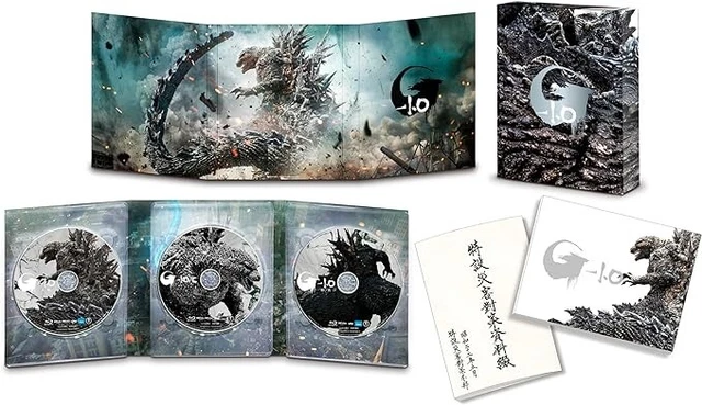 GODZILLA MINUS ONE Deluxe Edition Set 3 dischi Blu-ray TBR-34168D ...