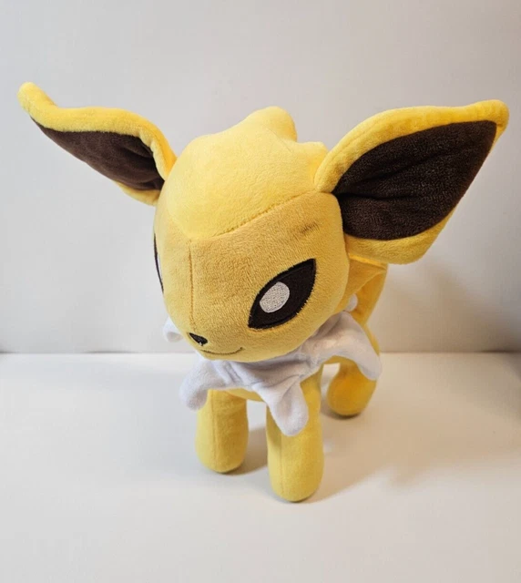 RARE OLY FACTORY Jolteon Pokemon Plush Soft Toy Eeveelutiion £29.99 ...