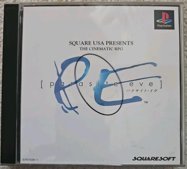 SONY PLAYSTATION PS1 Parasite Eve Action RPG Square Japan Import NTSC-J ...