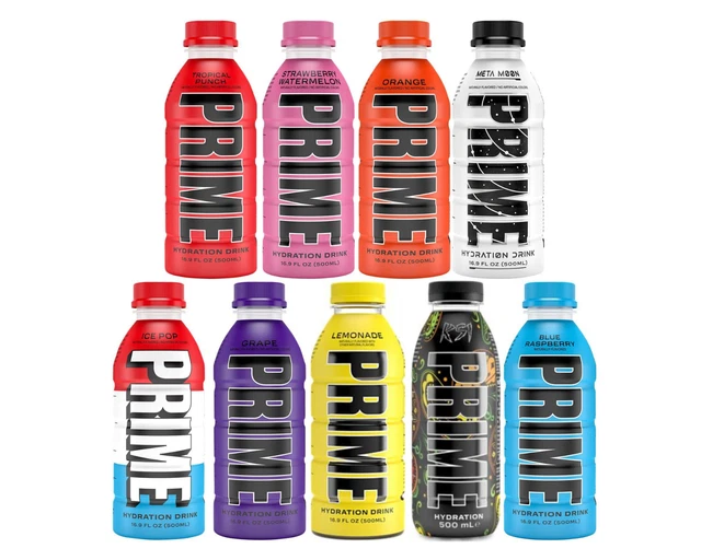PRIME HYDRATION DRINK by KSI & Logan Paul ALL FLAVOURS £12.25 - PicClick UK