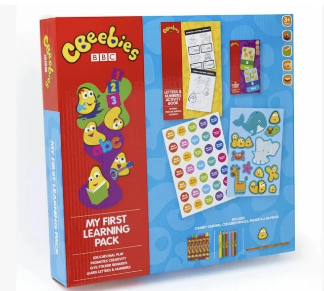 CBEEBIES MY FIRST Learning Pack - Educational Toy for Kids - Xmas Gift ...