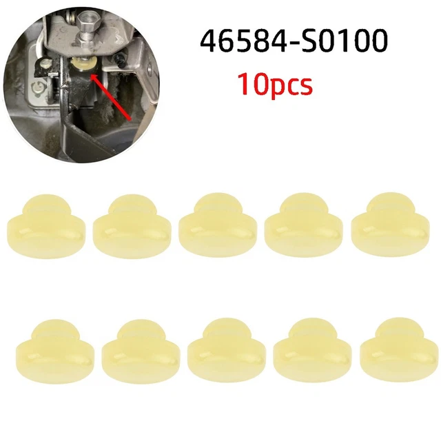 10X PLASTIC BRAKE Pedal Stop Pad Set for Nissan 1984 2017 For Infiniti ...