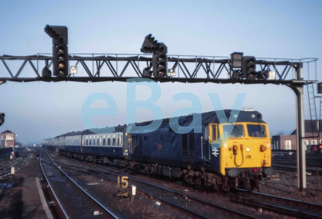 35MM RAILWAY SLIDE of Class 50 50006 @ Reading - Copyright to Buyer £4. ...