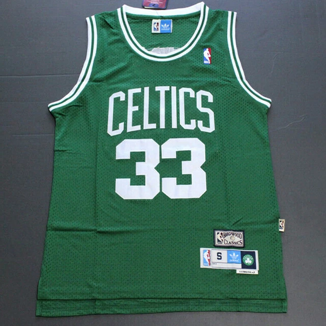 NEW BOSTON CELTICS Larry Bird #33 Paul Pierce #34 Basketball Jersey ...