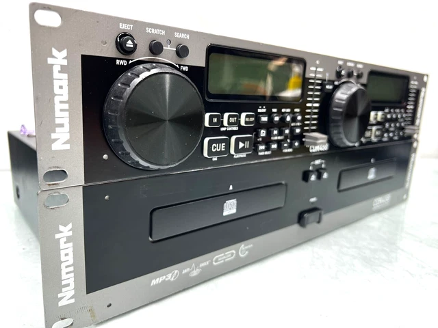 NUMARK CDN450 RACK-MOUNT Professional Dual MP3/CD Player - Only with ...