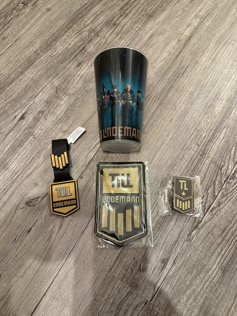 TILL LINDEMANN MEINE Welt Tour 2025 Patch Pin Anhänger Becher EUR 80,00 - PicClick DE