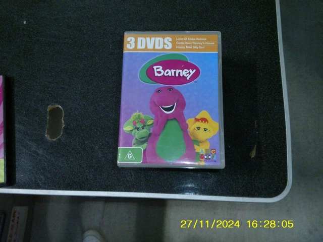 BARNEY DVD - Land Of Make Believe - Come Over Barney’s House - Happy ...