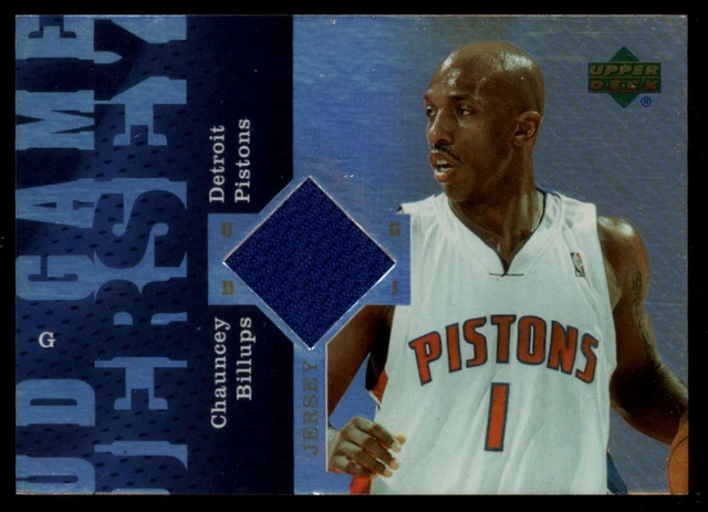 2007-08 UPPER DECK Game Chauncey Billups Detroit Pistons #UC-CB EUR 5 ...