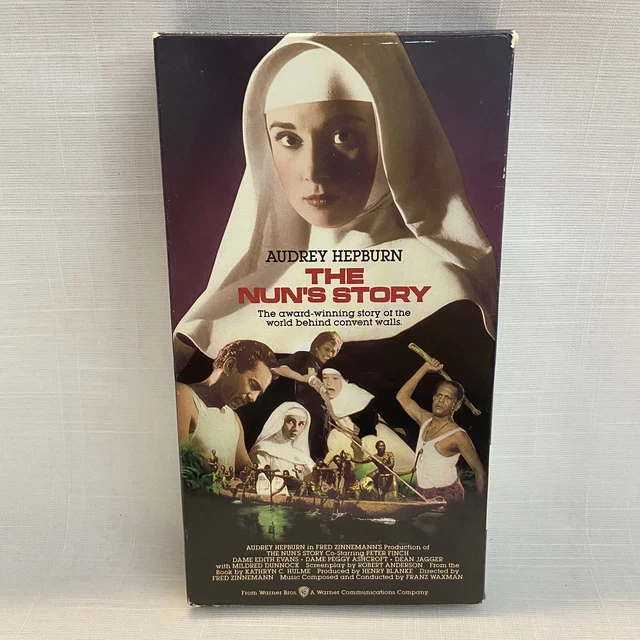 THE NUN’S STORY (VHS, 1988) Audrey Hepburn, Peter Finch, Dean Jagger ...