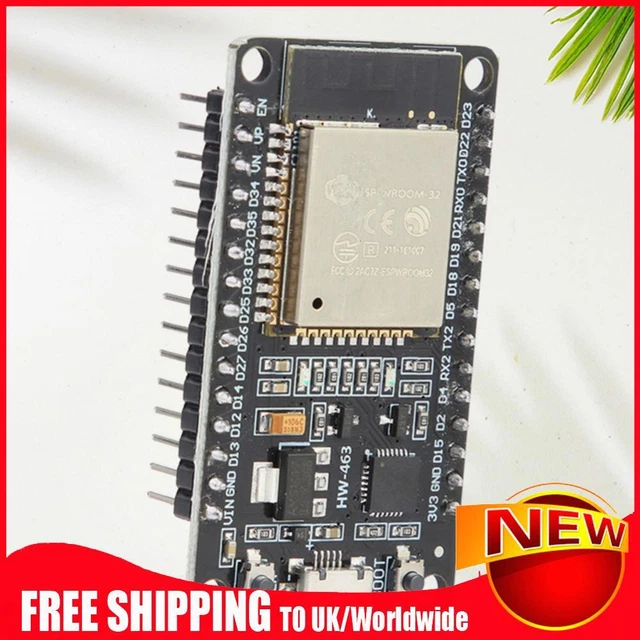 15 PZ ESP-32S ESP-WROOM-32 ESP32 ESP32 CPU WIFI dual core compatibile con Bluetooth Develop EUR ...