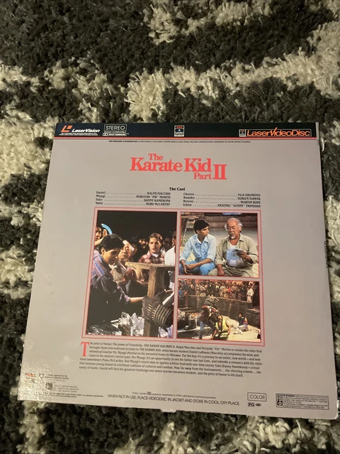 THE KARATE KID Part II Laserdisc (1986) $45.48 - PicClick CA