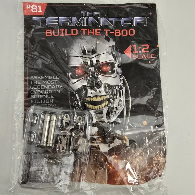 1:2 SCALE HACHETTE Terminator Build The T-800 Endoskeleton Issue 81 ...