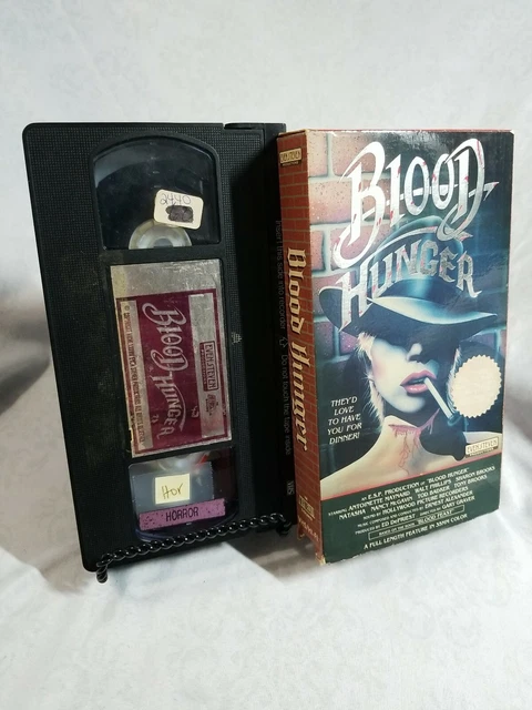 BLOOD HUNGER VHS RARE HORROR SOV EVEN STEVEN PRODUCTIONS EUR 155,95 ...