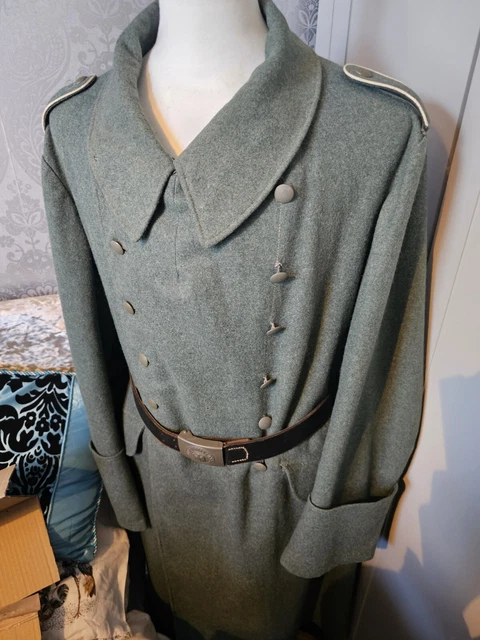 WW2 ORIGINAL GERMAN M40 greatcoat £350.00 - PicClick UK