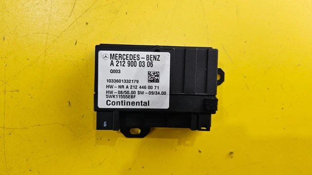 MERCEDES C CLASS W204 250 Cdi C180 07-11 Fuel Pump Control Module Ecu ...