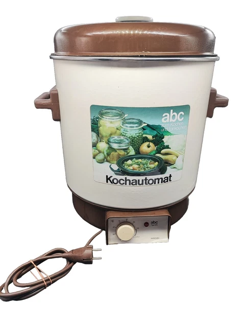 EINKOCHAUTOMAT GLÜHWEINTOPF, 29 Liter ABC Automatic TYP 674 Gebraucht ...