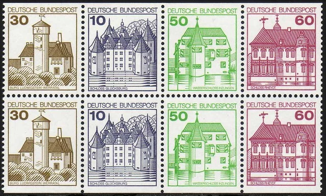 HBL. 28 AUS MH 23 BuS (rote 60er), neue Fluoreszenz, ** postfrisch EUR 2,30 - PicClick DE