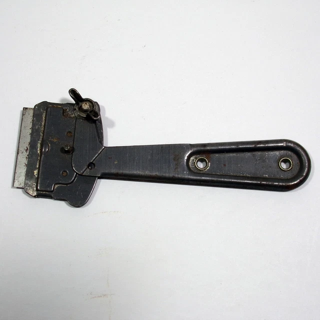 VINTAGE RED DEVIL Jak-Nife #13 Metal Folding Scraper Knife Razor Made ...