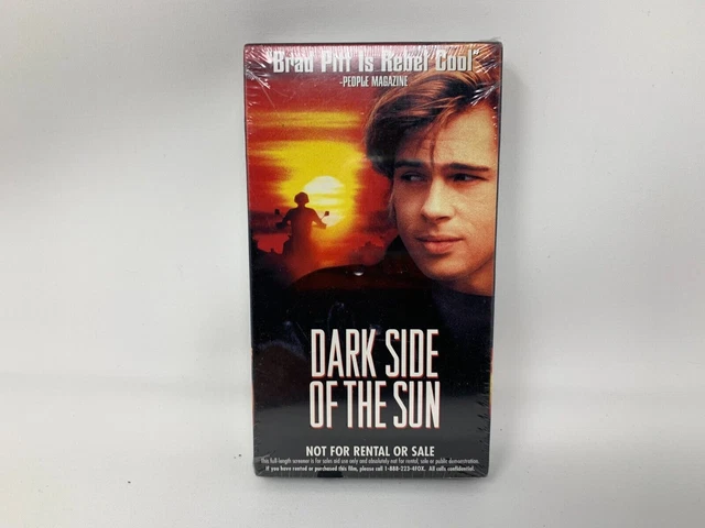 DARK SIDE OF the Sun VHS 1998 Brad Pitt *PROMO SCREENER* NOT FOR RENTAL ...