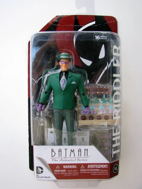 RIDDLER 6& FIGURE Batman the Animated Series DC Collectibles NEW #14 ...