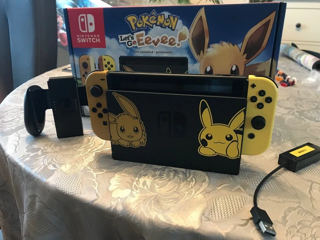 CONSOLE NINTENDO SWITCH Pokémon Let s Go + Carte SD EUR 280,00 ...