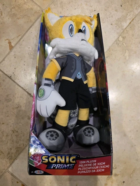 BRAND NEW SONIC Prime Tails Nine 13" Plush - Jakks Netflix Soft Toy £49 ...