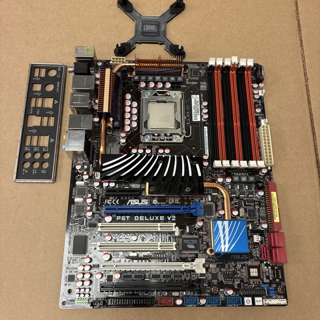 ASUS P6T DELUXE, LGA 1366/Socket B, Intel (90-MIB600-G0EAY00Z ...