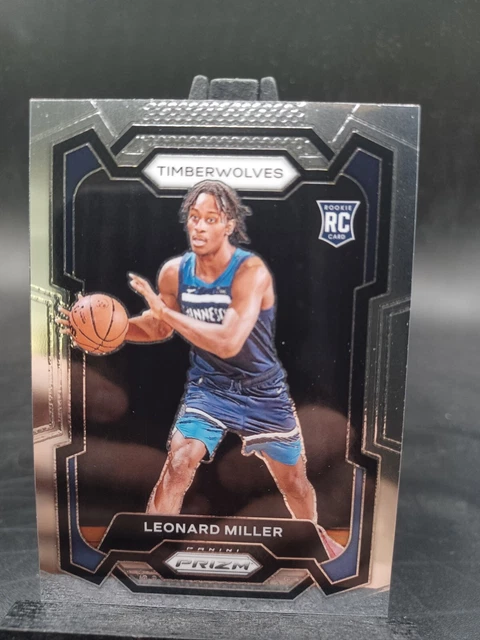 LEONARD MILLER / 2023-24 Panini Prizm NBA RC / Carte recrue de base ...