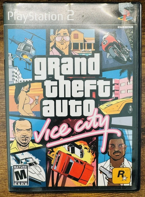 GRAND THEFT AUTO Vice City PS2 PlayStation 2 EUR 4,15 - PicClick FR